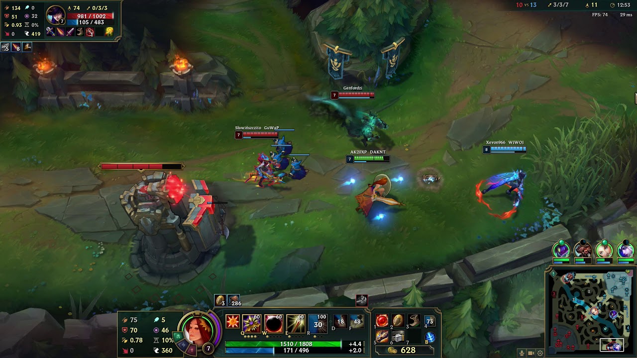 League of Legends Leona Ashe Bot - YouTube