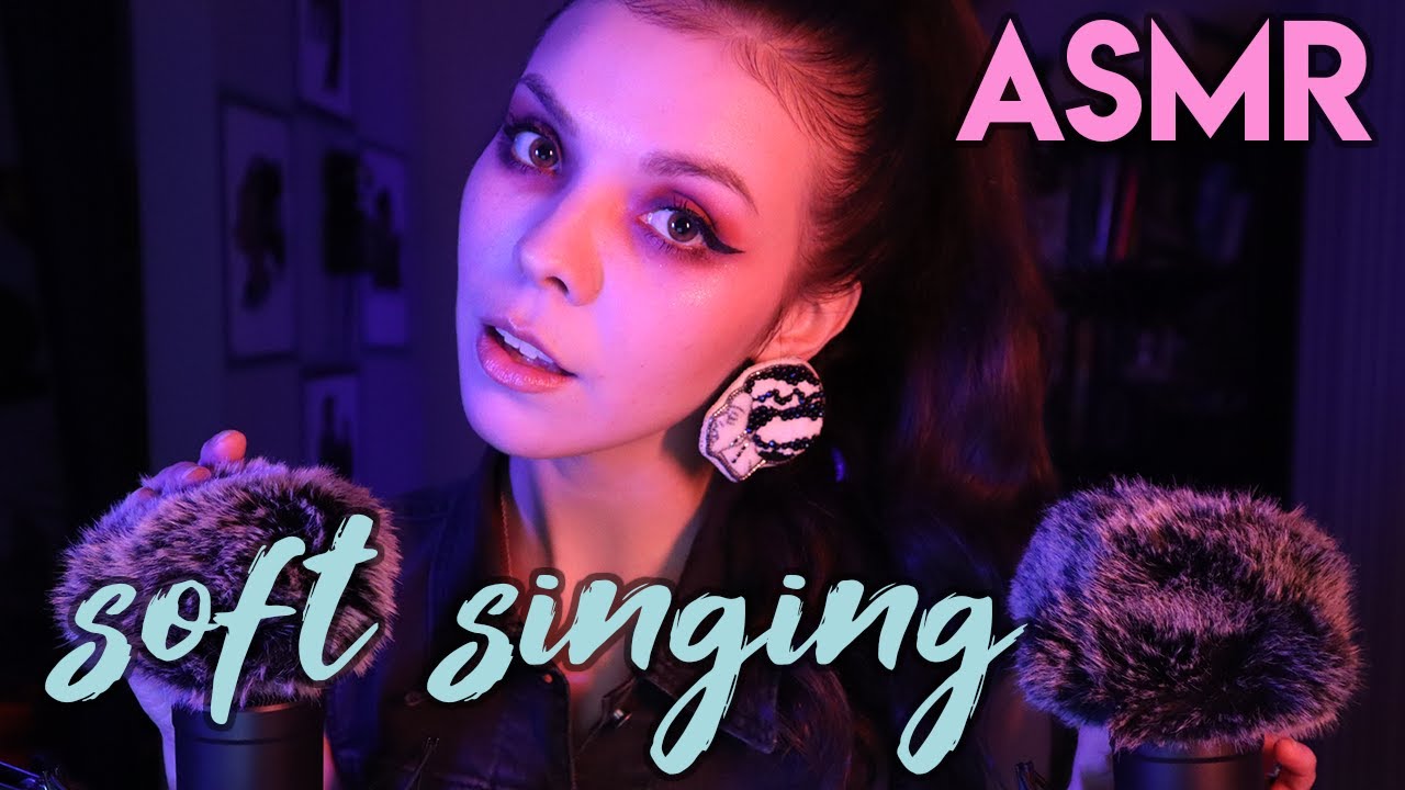 ASMR Soft Singing, Lullabies, and Fluffy Mic Covers - YouTube