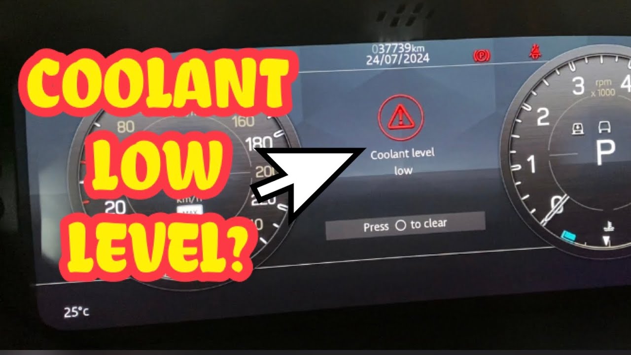 COOLANT LOW LEVEL - YouTube