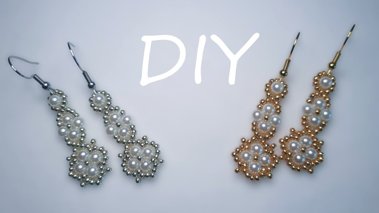 Seed Bead Jewelry Making Tutorials. DIY Earrings With Beads. How To ...