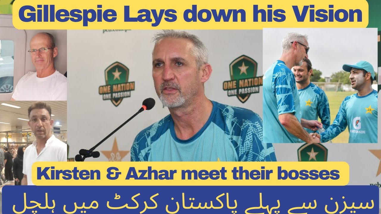 Gillespie & Shan Masood a winning combination? Tough Challenge awaits ...