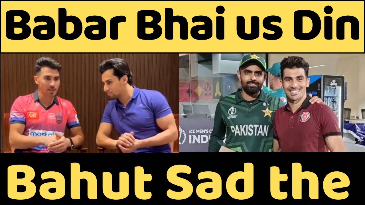 Rahmanullah Gurbaz reveals Babar Azam was very crying after loss ...