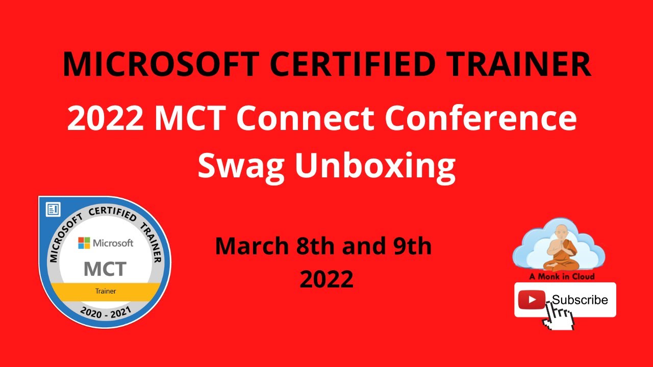 Microsoft Certified Trainer (MCT) | 2022 MCT Connect Conference Swag ...