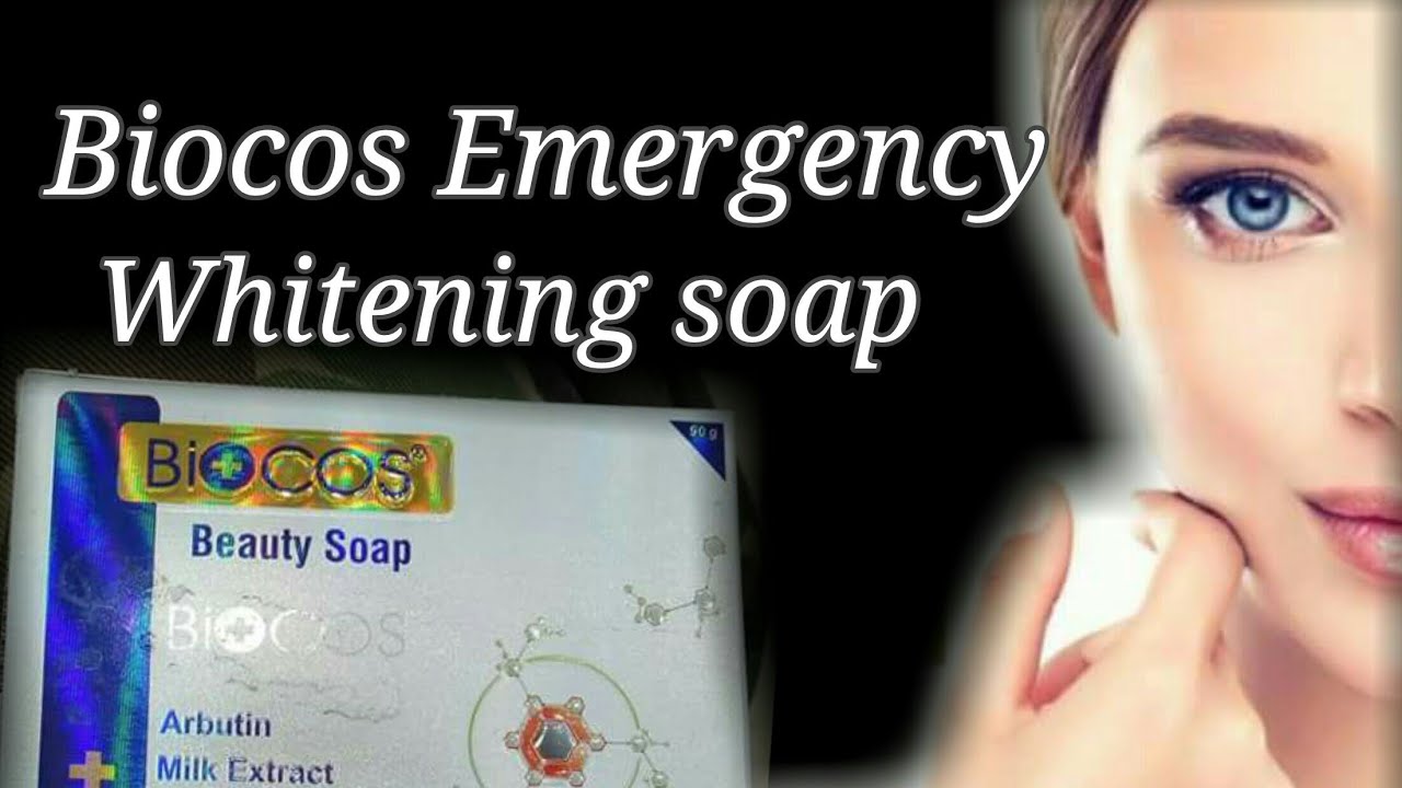How is the Best soap Biocos emergency whitening soap skin whitening ...