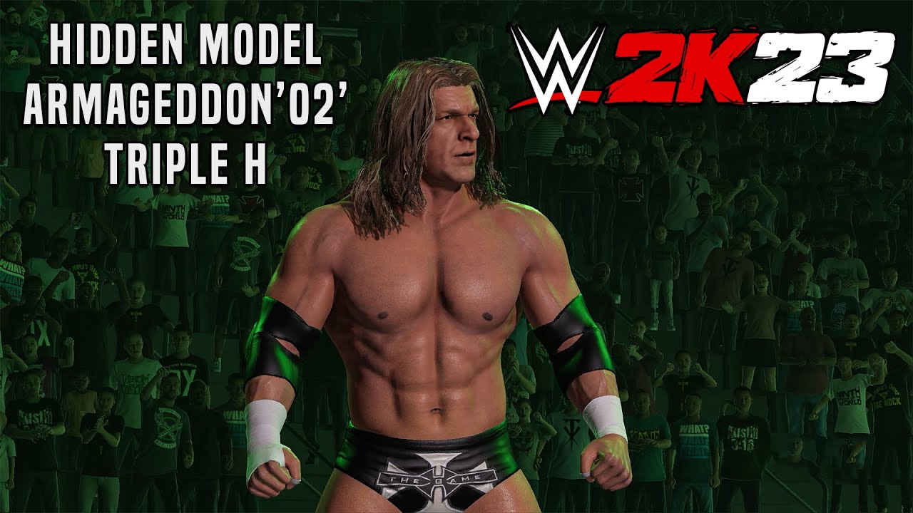 WWE 2K23 Triple H '02' Armageddon | Hidden Model | 4K - YouTube