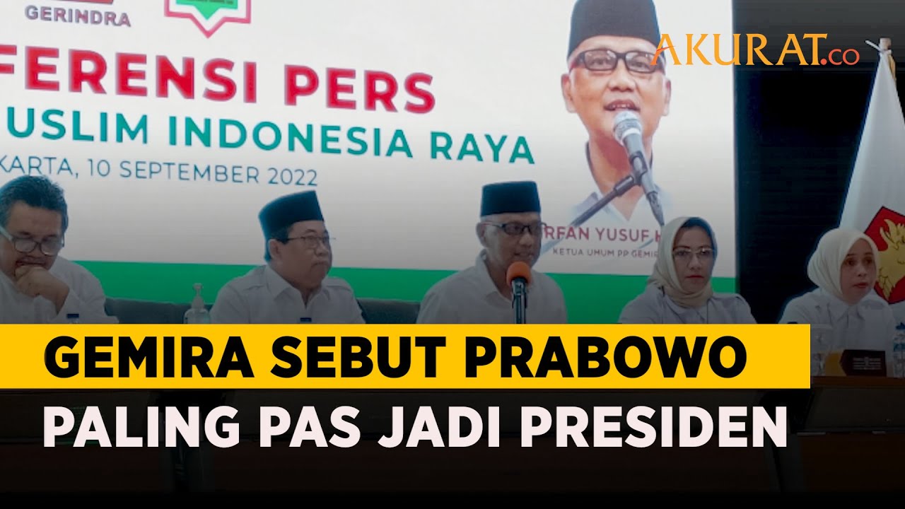 Gemira Dukung Prabowo Capres 2024, Ada 3 Figur Cawapres Prabowo yang ...