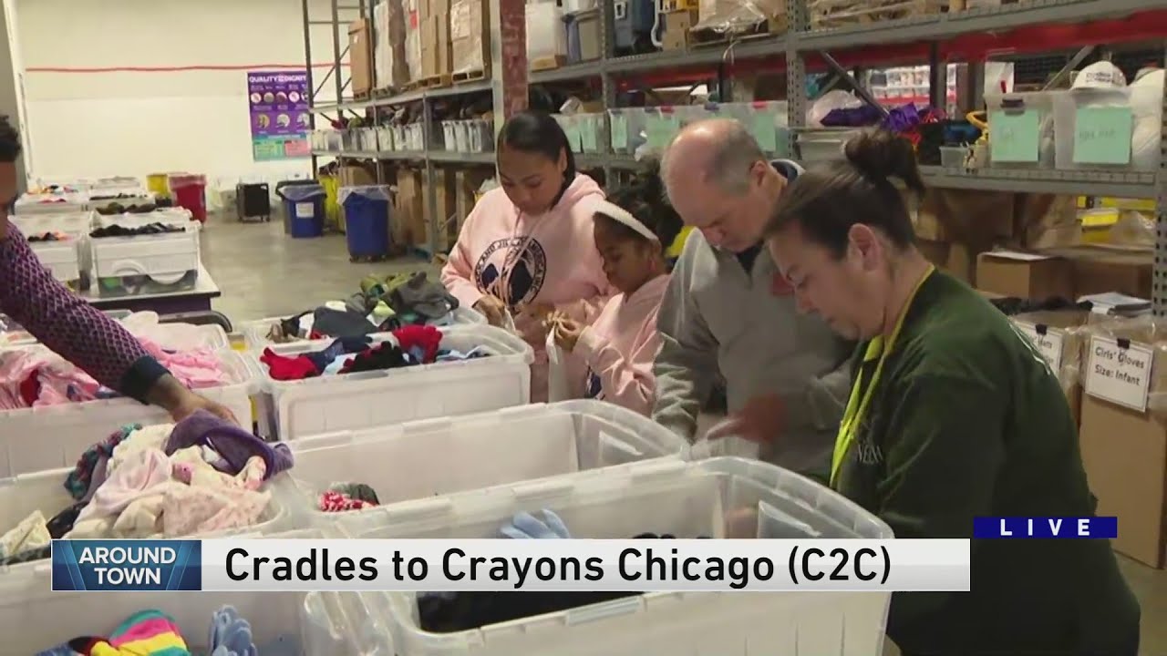 Around Town - Cradles to Crayons - YouTube