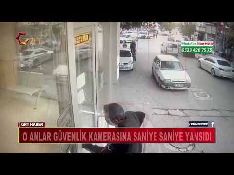 Gaziantep'teki PTT Soygununun Görüntüleri Ortaya Çıktı
