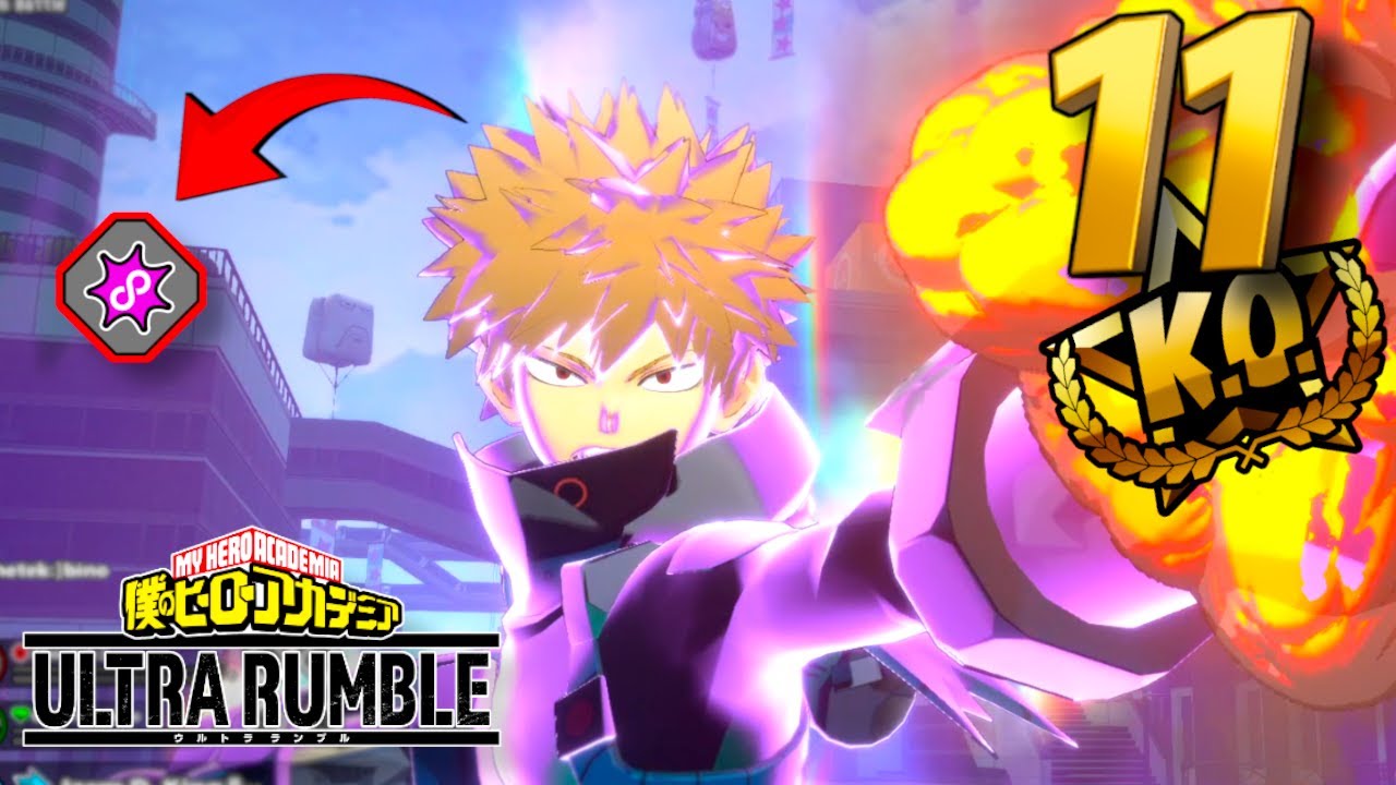 Fly FOREVER with this Bakugo Build! | 11KO PC Ranked | My Hero Ultra ...