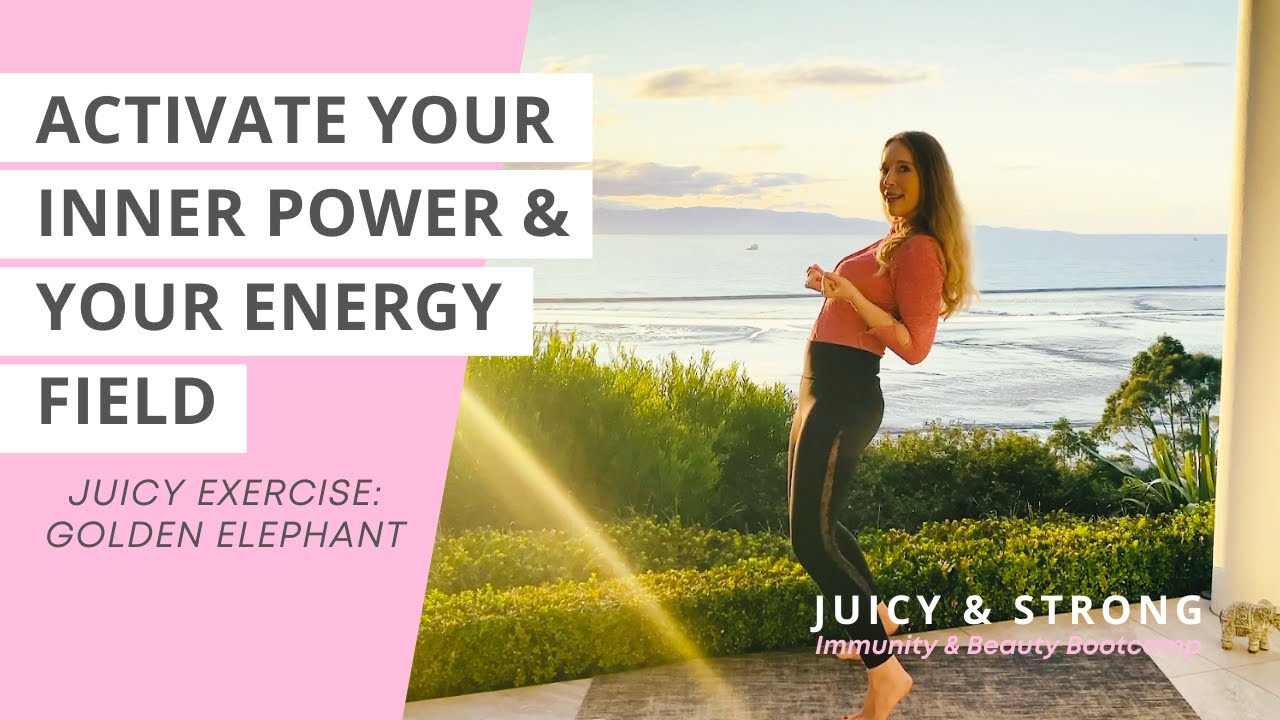 Simple exercise for activating your INNER POWER and your ENERGY FIELD ...
