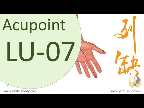 Acupoint LU 07 - YouTube