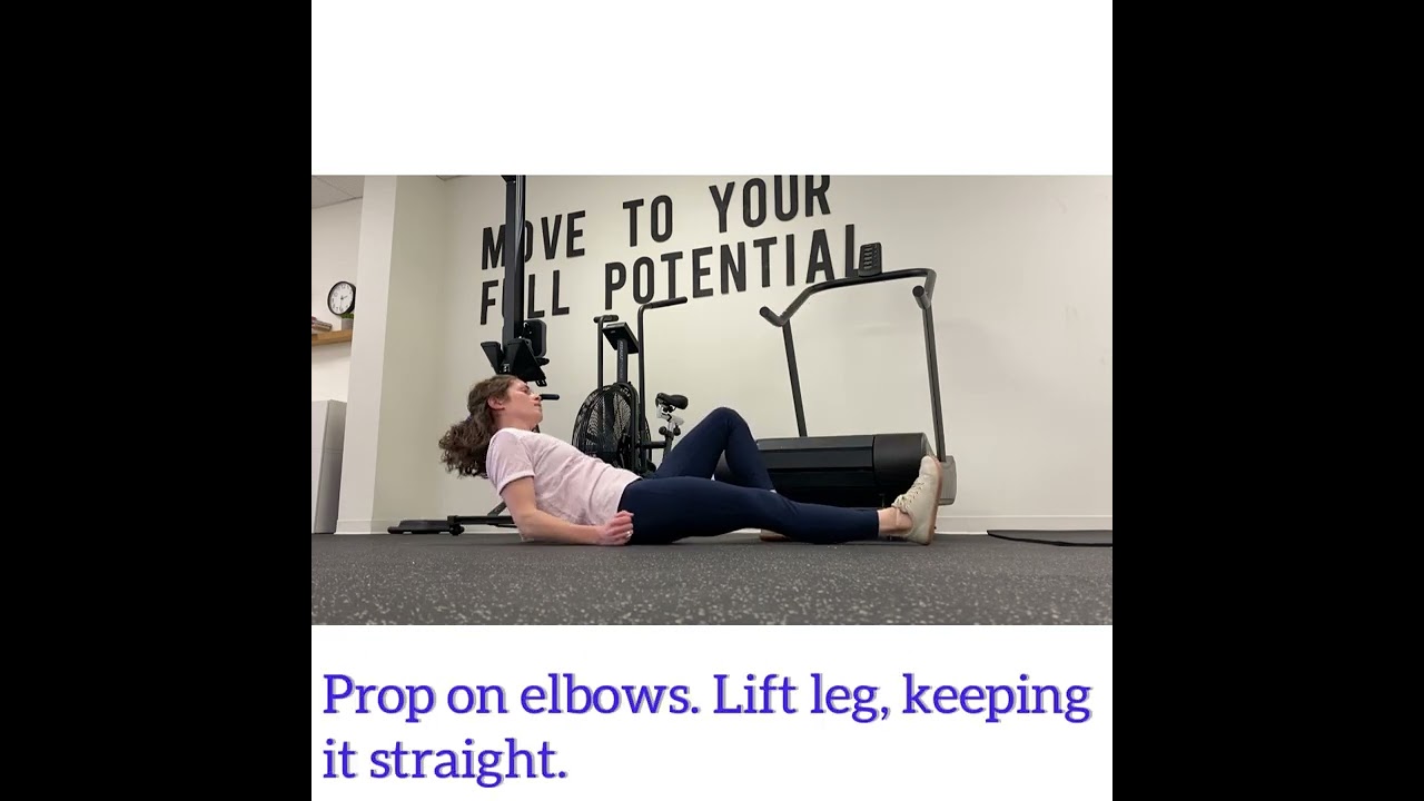 3-way Straight Leg Raise - YouTube