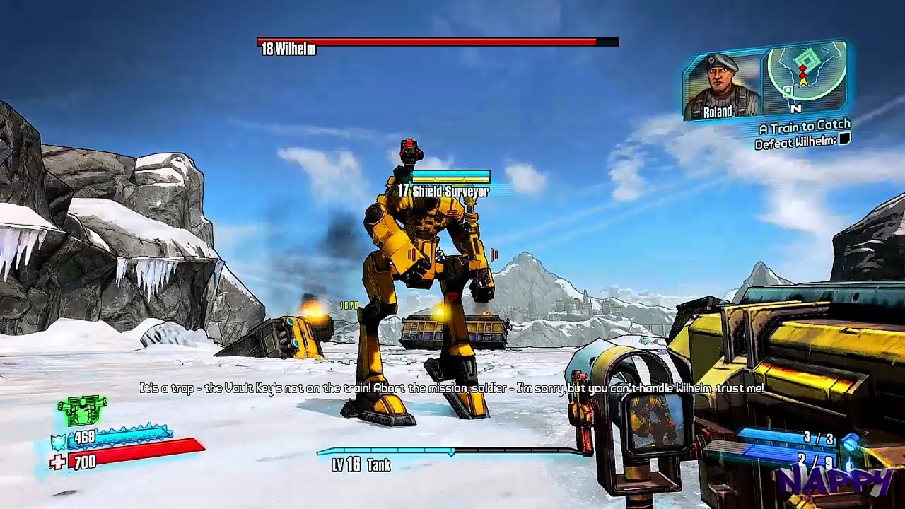 BORDERLANDS 2 | "A Train To Catch" Defeating Wilhelm [HD] (PS3/XBOX360 ...