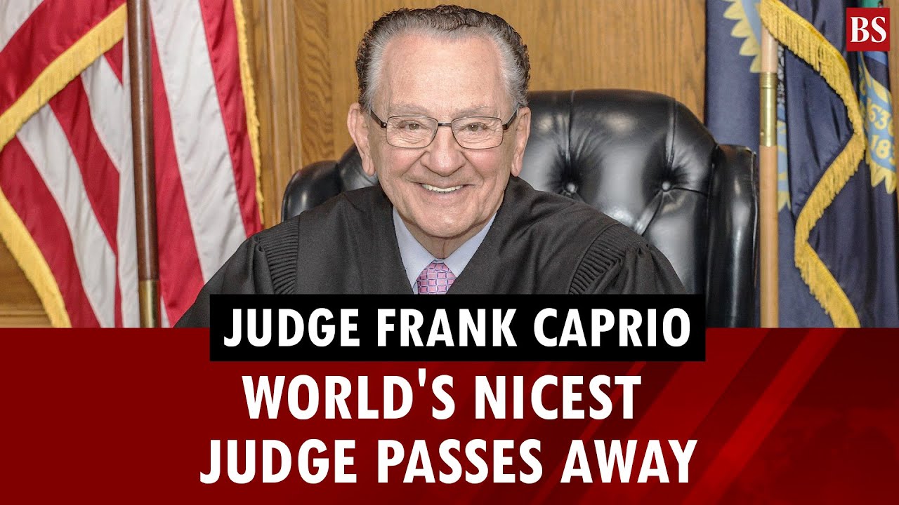 The world's nicest judge “Frank Caprio” dies at 88 - YouTube