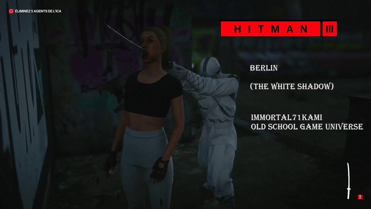 HITMAN 3 BERLIN SUIT ONLY THE WHITE SHADOW [PSYCHO STEALTH KILLS] - YouTube