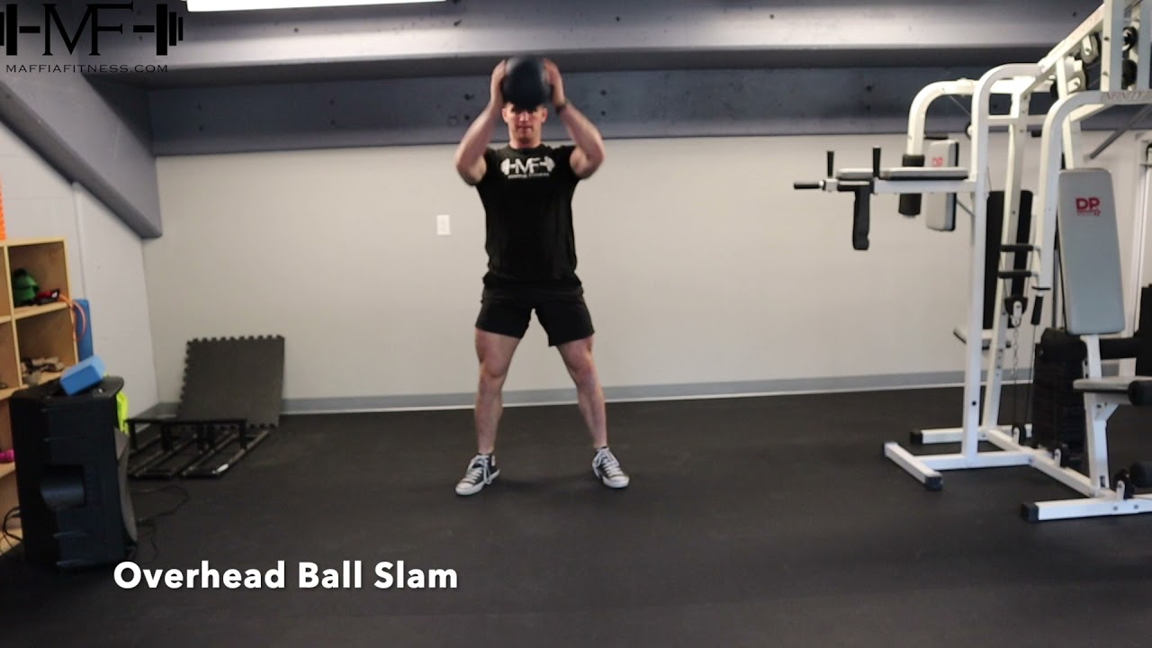 Overhead Ball Slam - YouTube