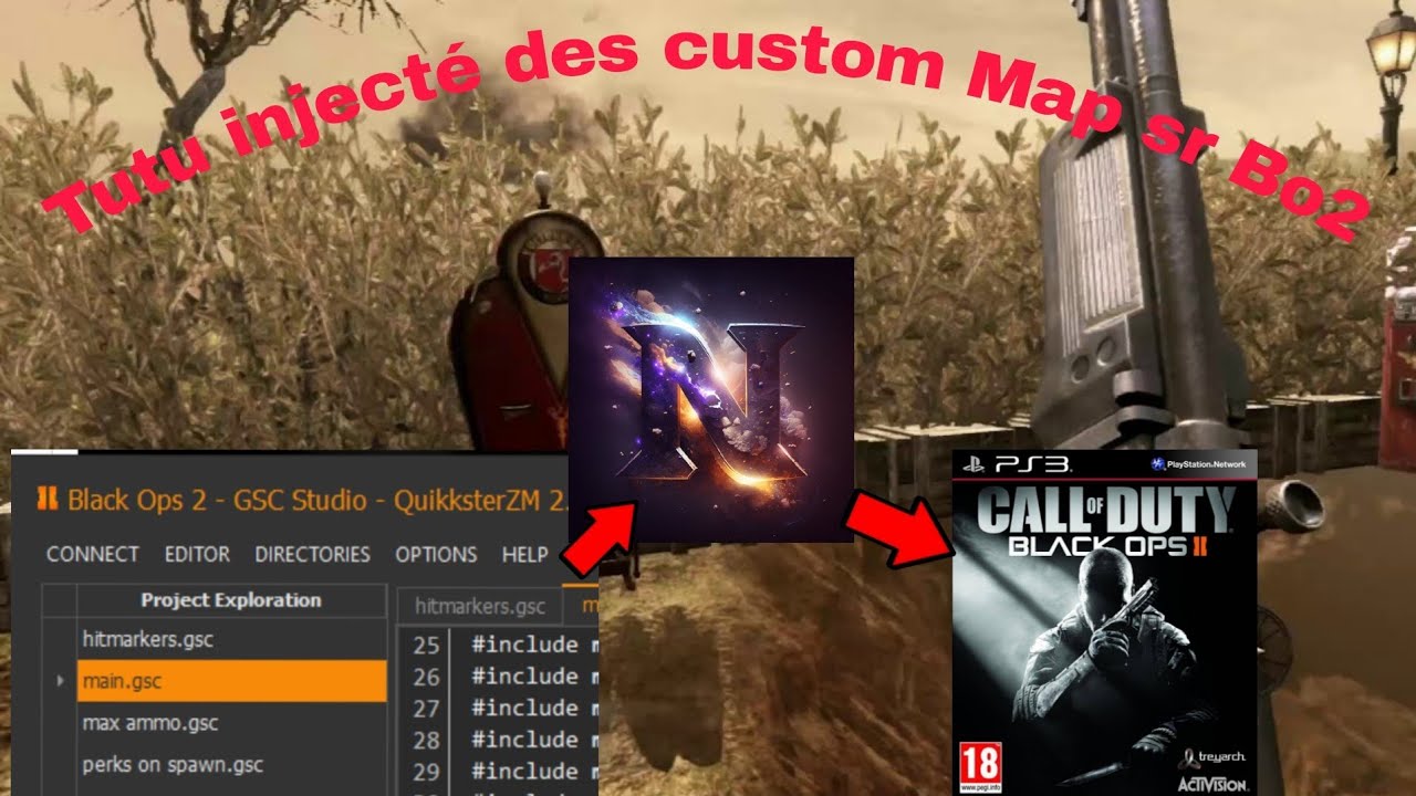 Tuto injection custom Map BO2 PS3 ‼️ - YouTube