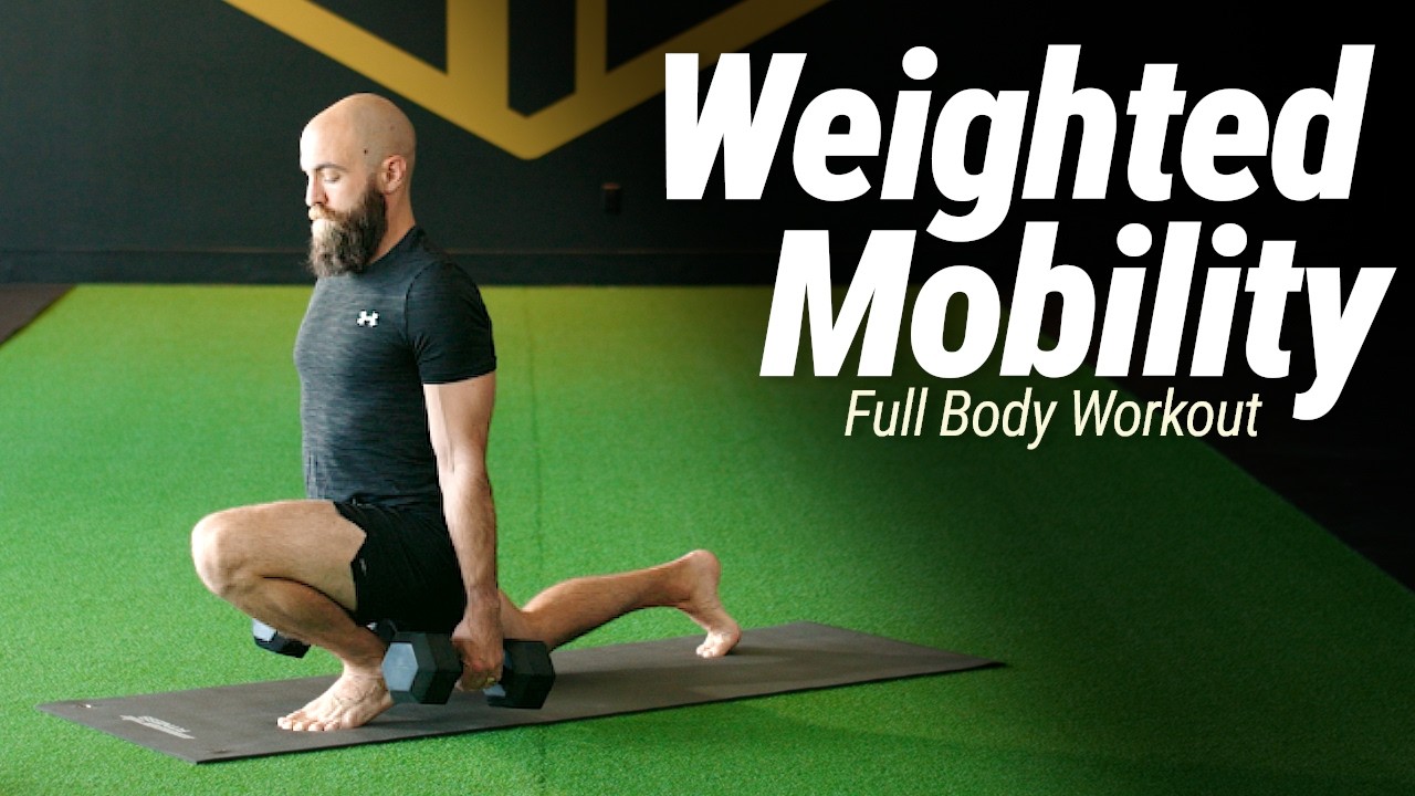 30-Minute Weighted Mobility Workout for Flexibility & Strength | With ...
