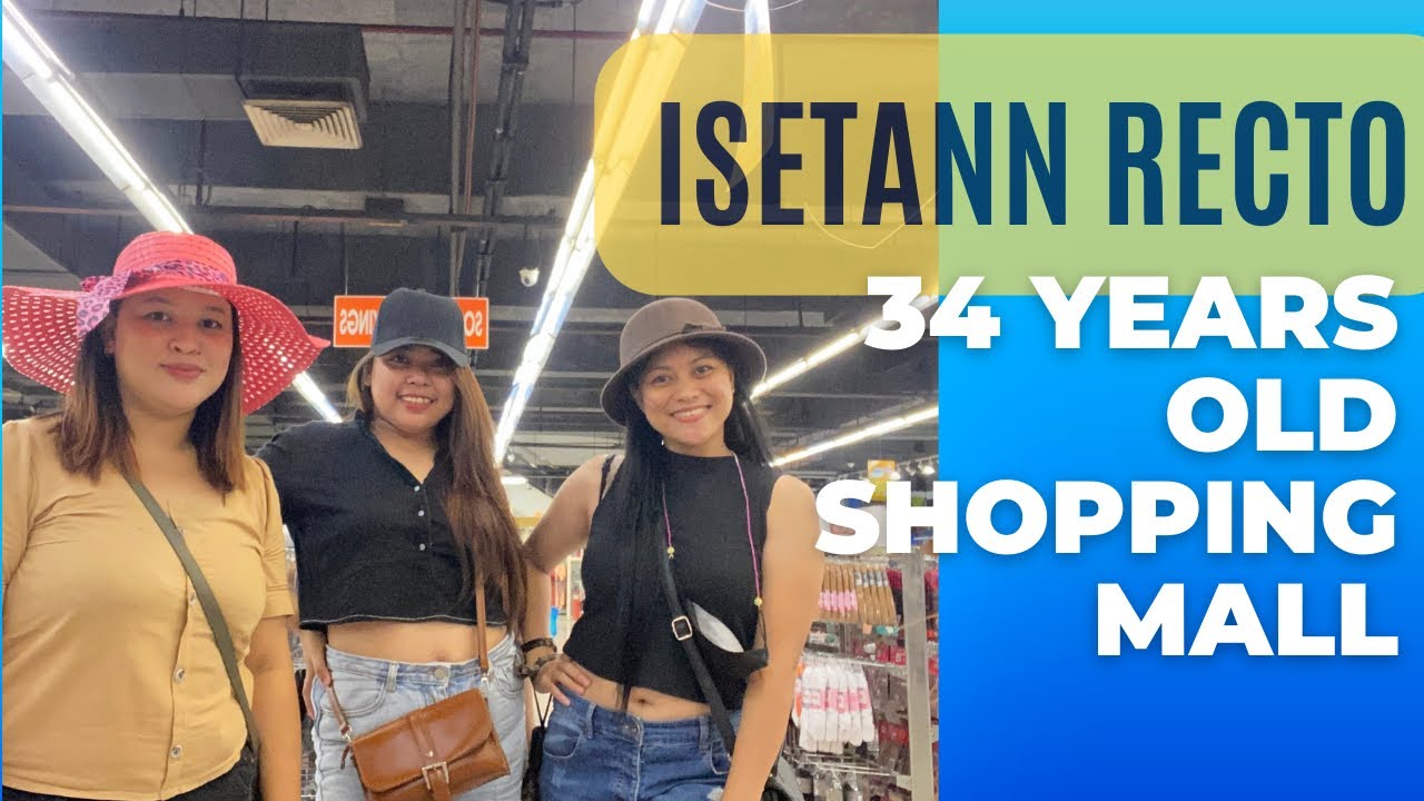 Roaming around Isetann via LRT 1 - YouTube