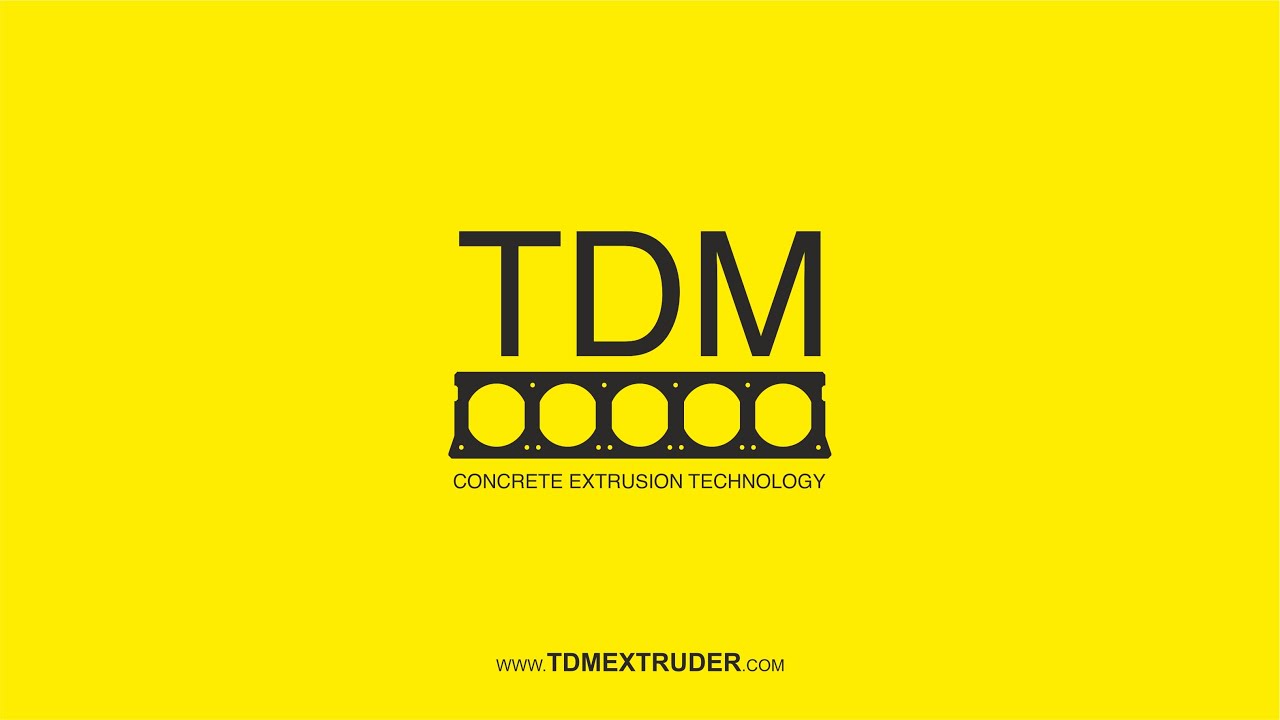 TDM equipment for producing prestressed concrete hollow core slabs by ...