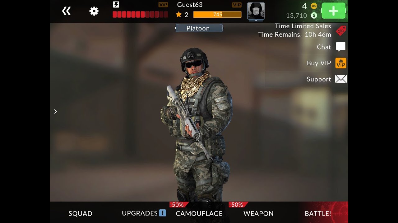 Code of War Gun Shooting Games Part 1 - YouTube