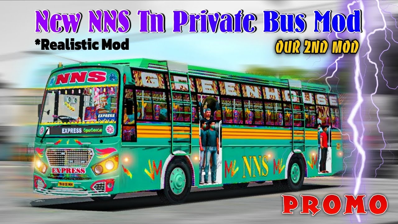 New NNS Tn Private Bus Mod Realistic|Promo Bussid#rsgamingupdates# ...