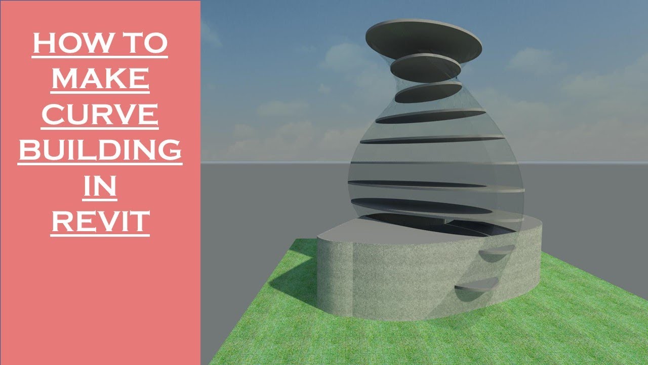 How to make curve building In REVIT - YouTube