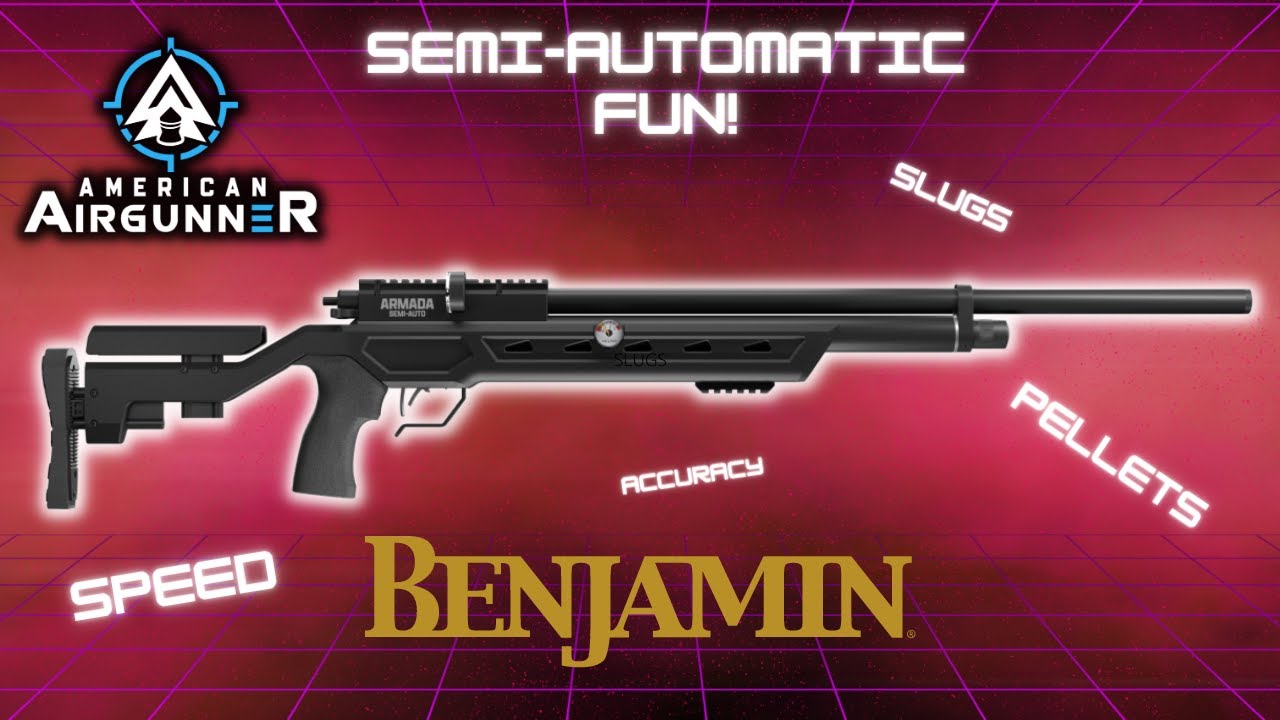 Benjamin Armada Semi-Auto Intro | American Airgunner - YouTube
