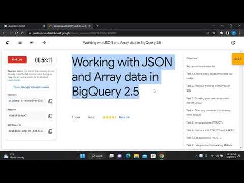 Working with JSON and Array data in BigQuery 2 5 - YouTube