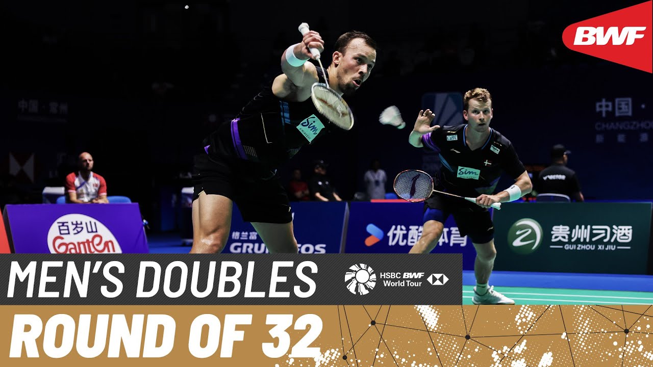 VICTOR China Open 2024 | Ahsan/Setiawan (INA) vs. Astrup/Rasmussen (DEN ...