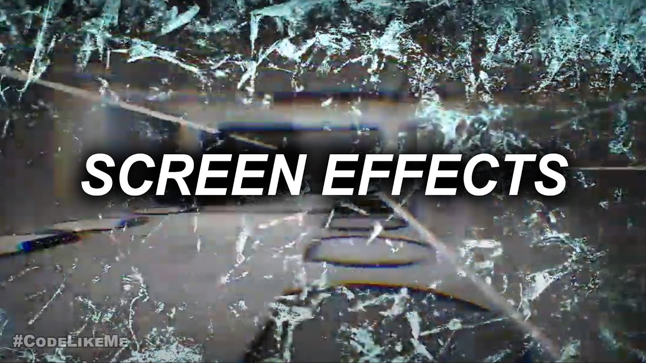 Screen Effects in Unreal Engine - YouTube