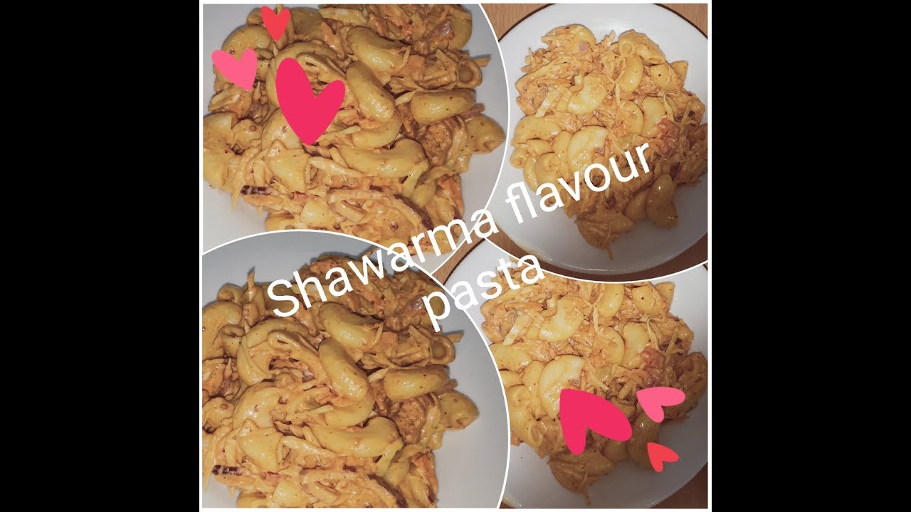 Shawarma flavour pasta//Recepie No:45 - YouTube