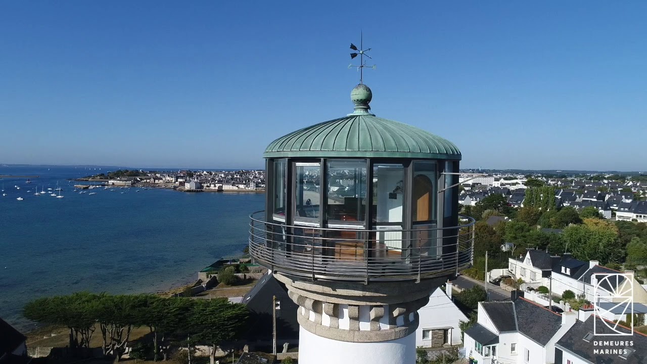 Phare de Kerbel (Kerbel lighthouse) résidence insolite Bretagne - YouTube