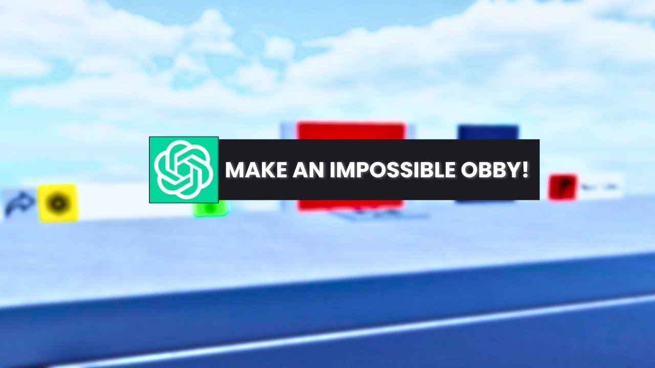 Obby Creator But AI Builds The Obby... - YouTube