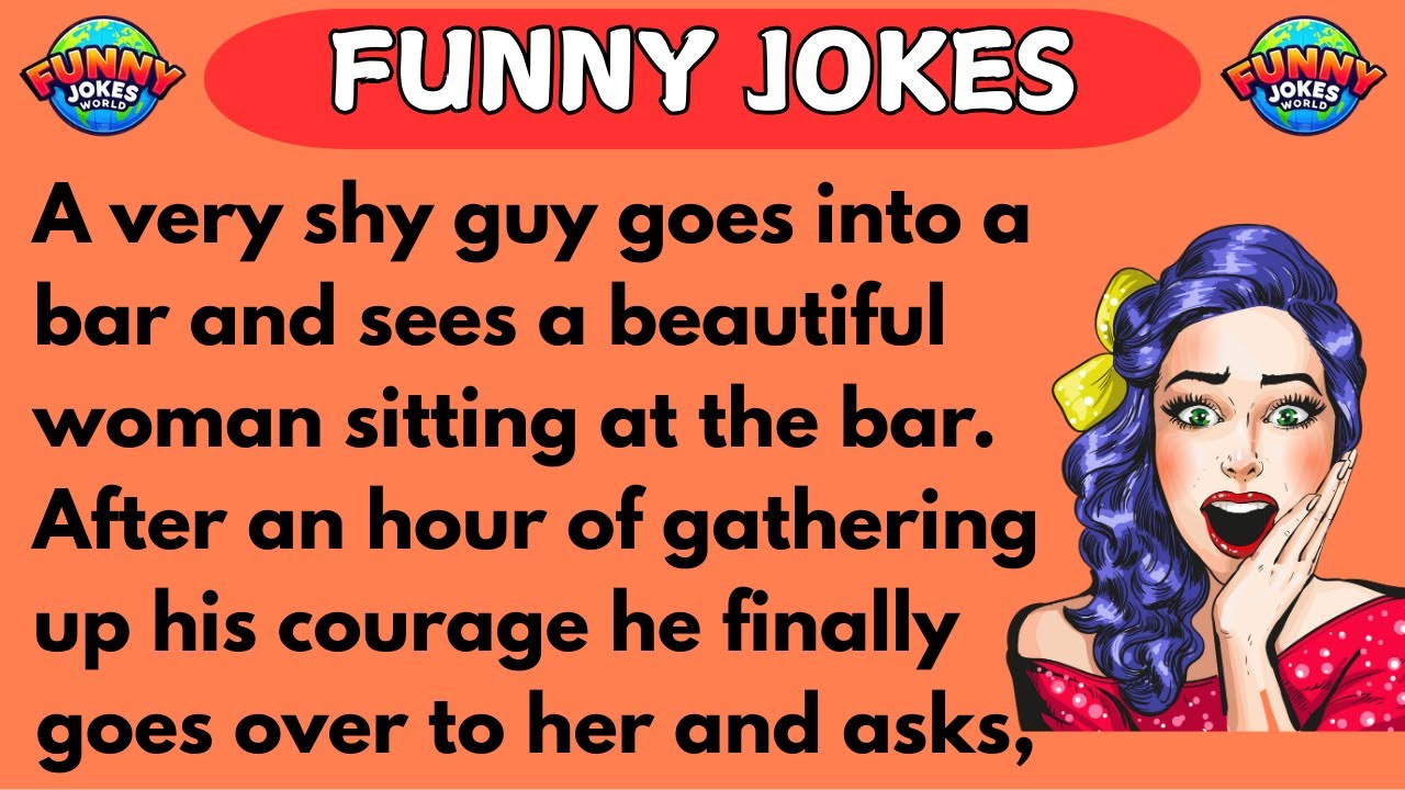 FUNNY JOKES | She Yelled WHAT in a Crowded Bar?! 😂 Shy Guy's Epic ...