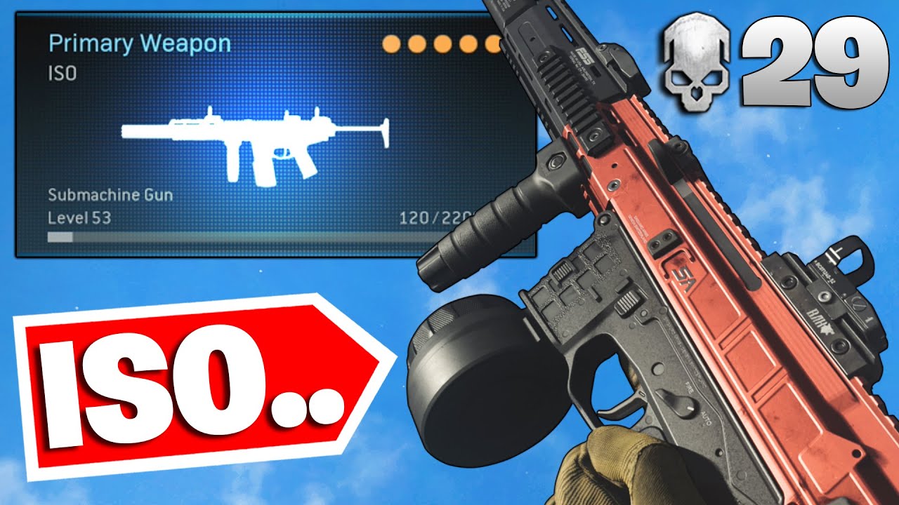 HOW TO MAKE THE ISO SMG OVERPOWERED! BEST ISO CLASS SETUP! 29 KILL ...