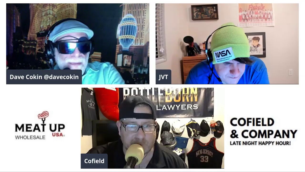 LIVE VIDEO 10/2 Cofield & co. Late Night Happy Hour with Dave Cokin and ...