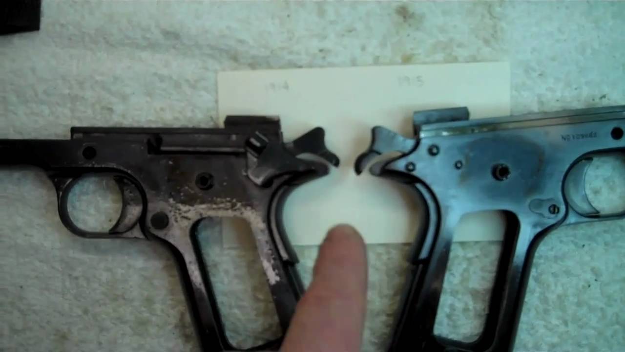 Hammer Examples Colt Model 1911 .45 acp Pistol - YouTube