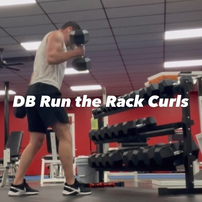 DB Run the Rack Curls #trainlikethepros - YouTube