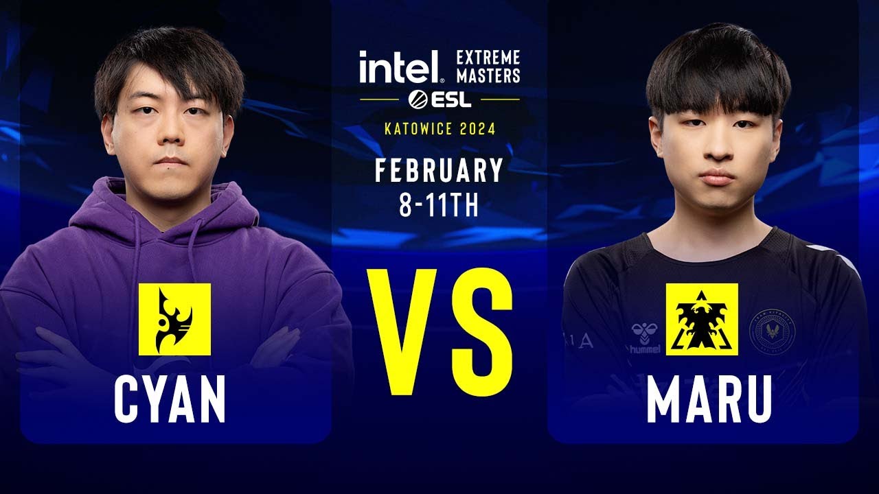 Cyan vs. Maru - IEM SC2 Katowice 2024 - Group Stage - YouTube