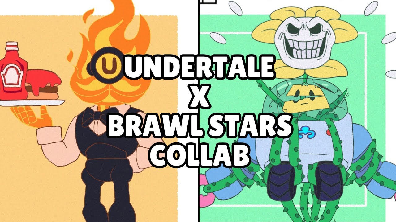 Undertale X Brawl Stars Collab & New Skins - YouTube