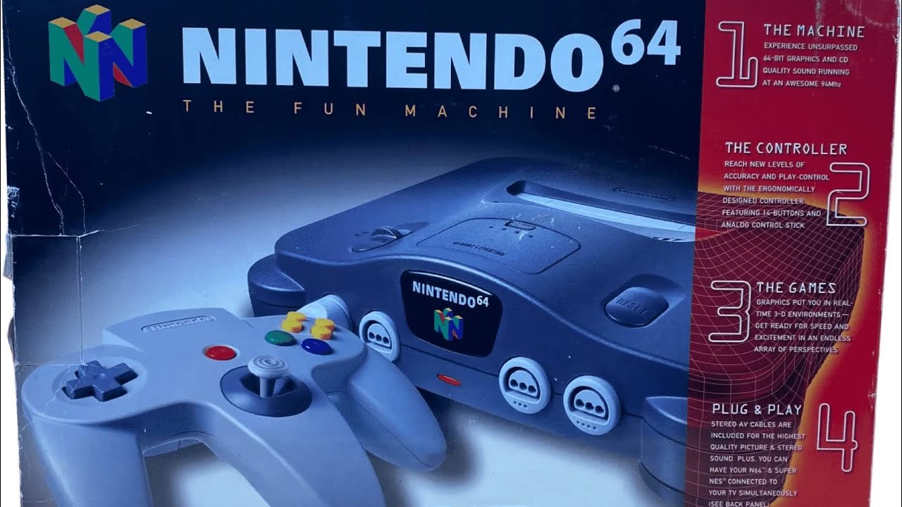 Nintendo 64 Reveal E3 96 - YouTube