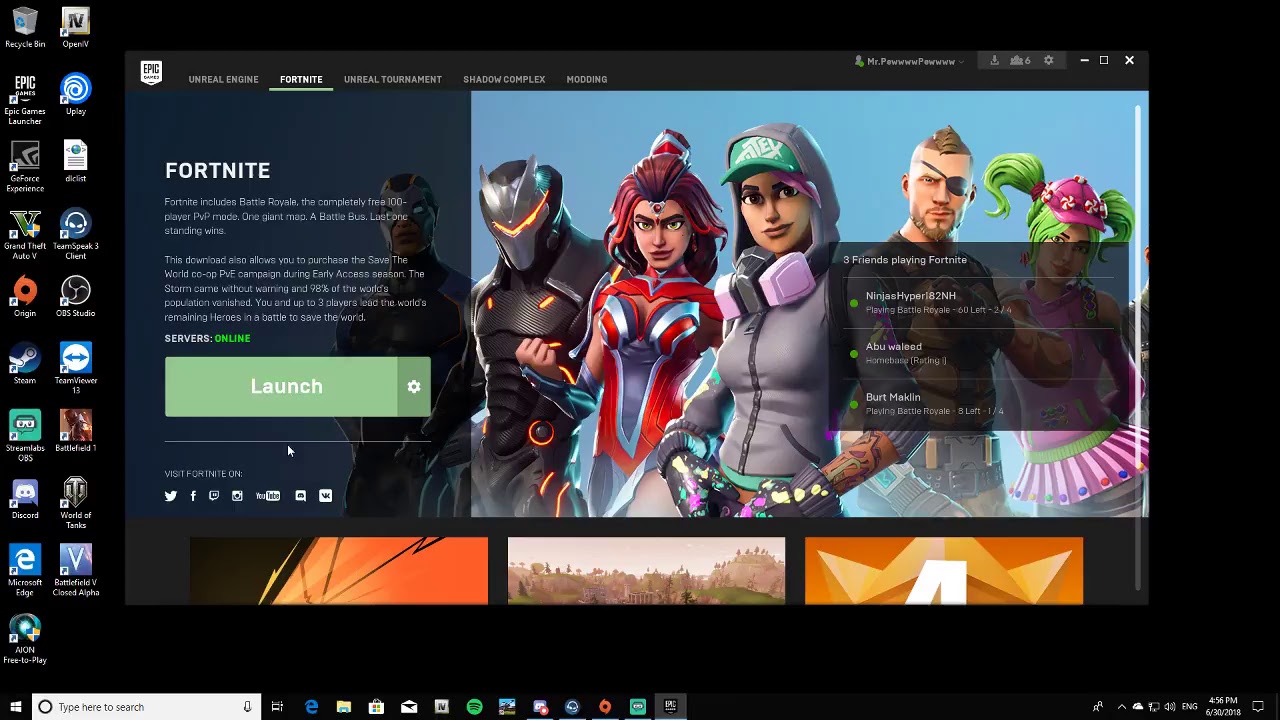 Fortnite Arab/Eng 1st Arab Streamer Closed Alpha - YouTube