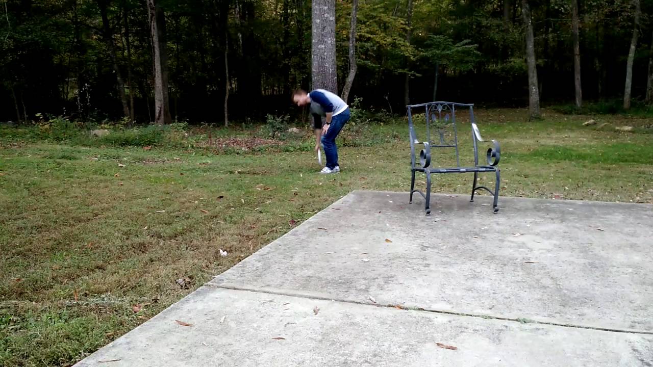 Frisbee Target Practice Filmed by Beau October 2015 - YouTube