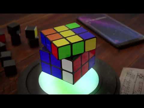 Solve Rubik's cube - Blender animation - YouTube