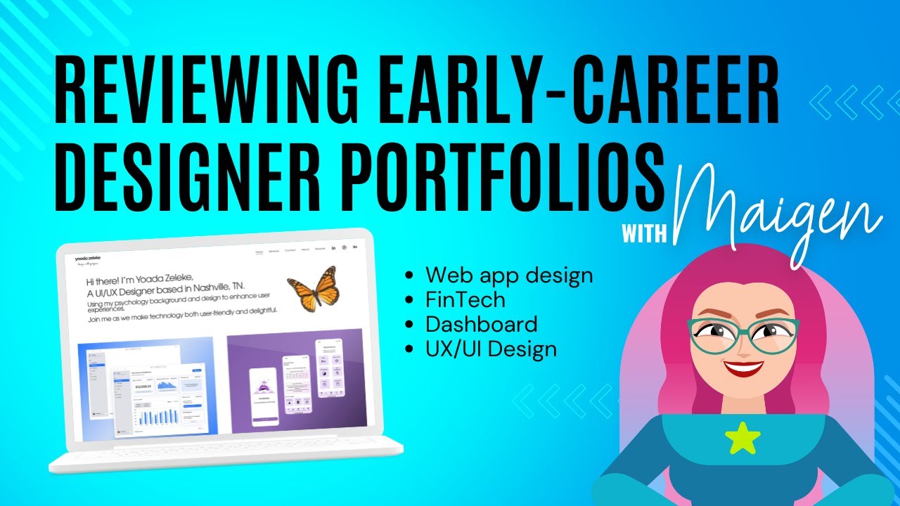 Early-Career Designer Portfolio Review - Yoada Zeleke - YouTube