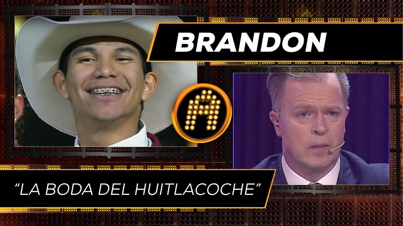 Brandon se lució con su interpretación de "La boda del Huitlacoche ...