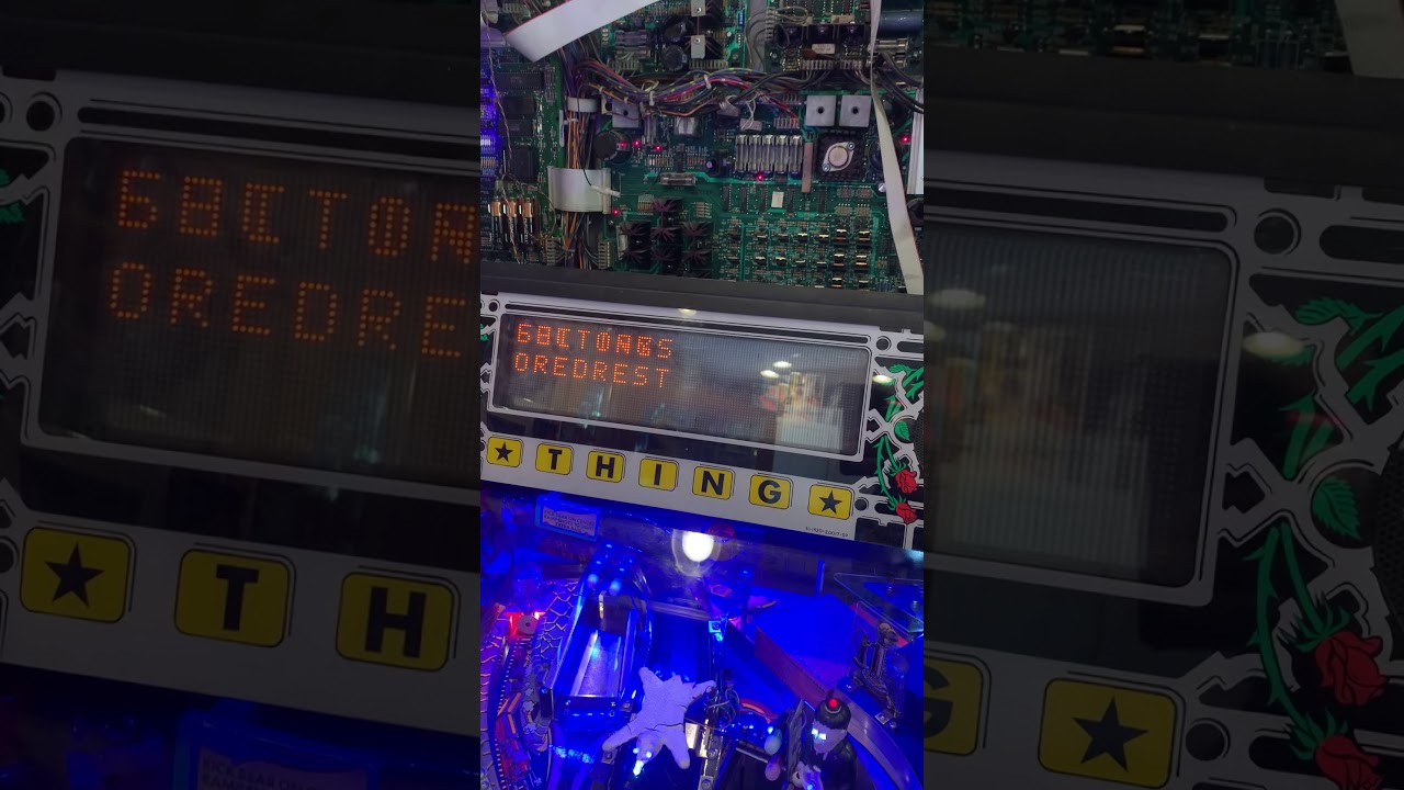 Nvram Issue on Adams Family Pinball Machine - YouTube