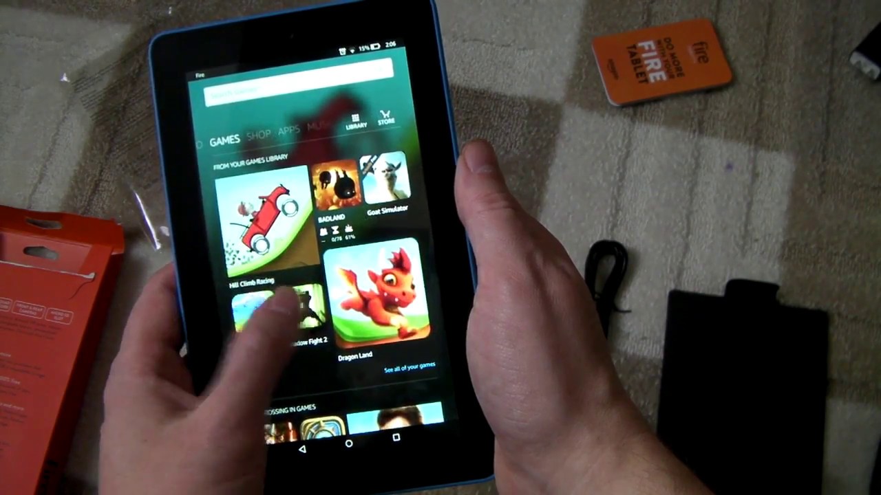 Amazon Fire 7 2015 - YouTube