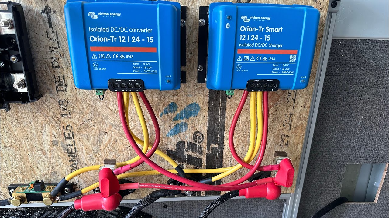 Victron DC-DC Charger Install on Sprinter Van: Easy DIY Electrical ...